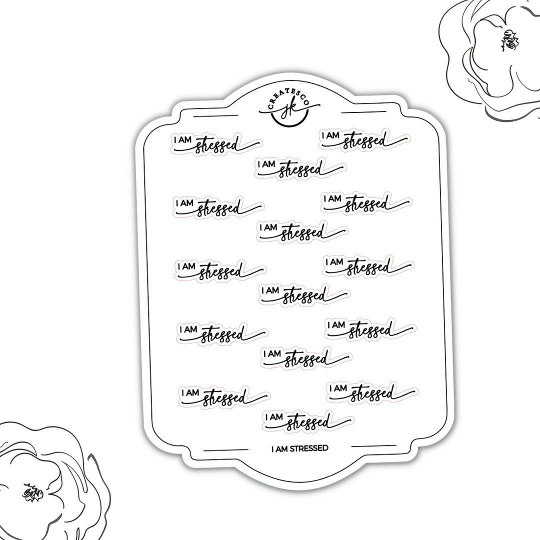 I Am Stressed || Script – JKcreatesco