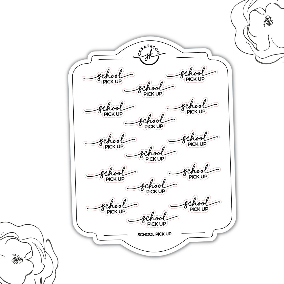 School Pick Up || Script – JKcreatesco